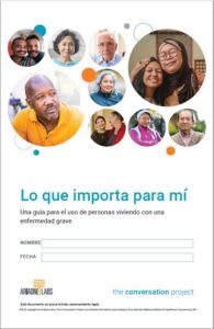 The Conversation Project - Get Started